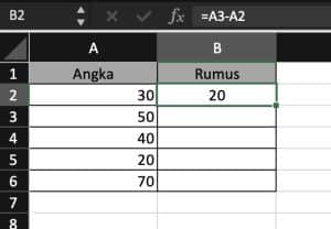 Rumus Rumus Excel : Penjumlahan, Pengurangan, dan Lainnya