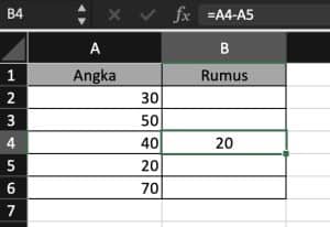 Cara Menggunakan Rumus Total Excel