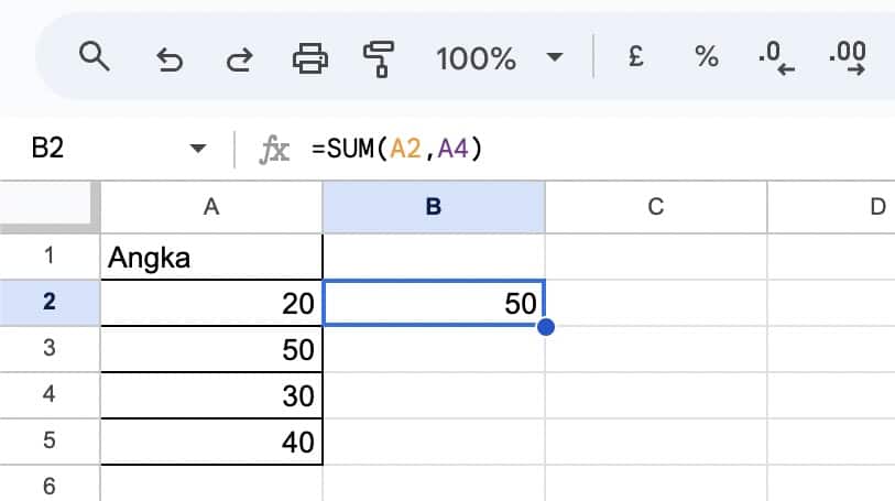 10 Rumus Spreadsheet Yang Harus Kamu Tahu