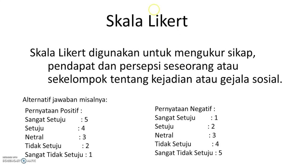 Skala Likert Adalah: Metode, Cara Penggunaanya, dan Contoh