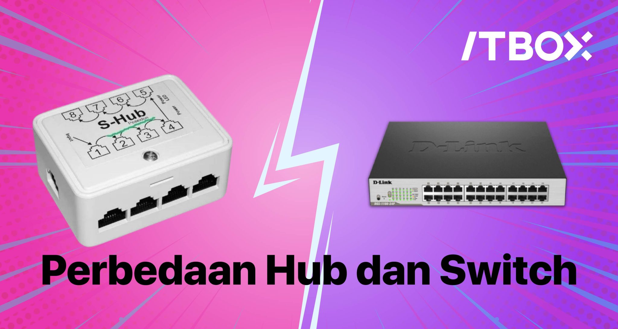 Perbedaan Hub dan Switch: Panduan Dasar Jaringan Komputer - ITBOX by ...