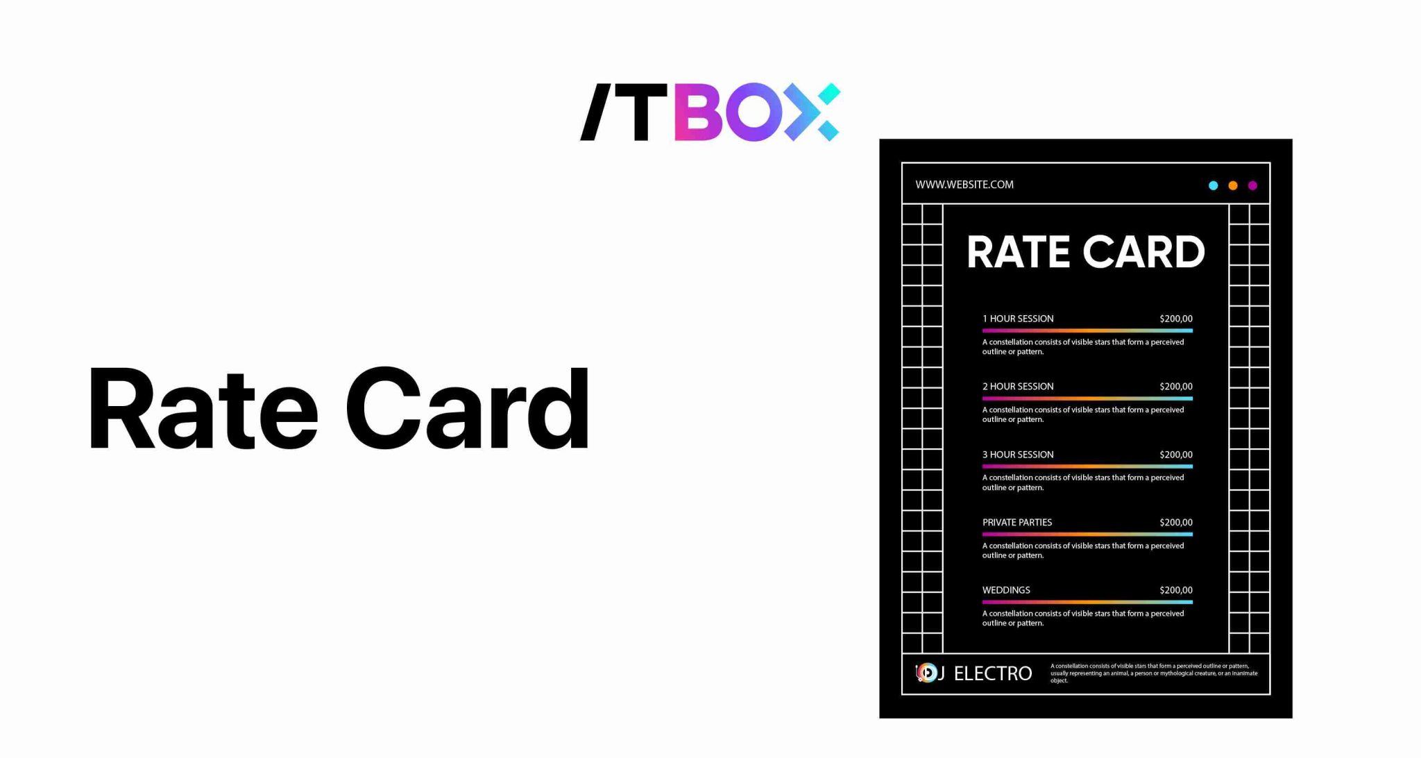 Apa Itu Rate Card Influencer? Definisi, Cara Membuat, dan Contoh ...