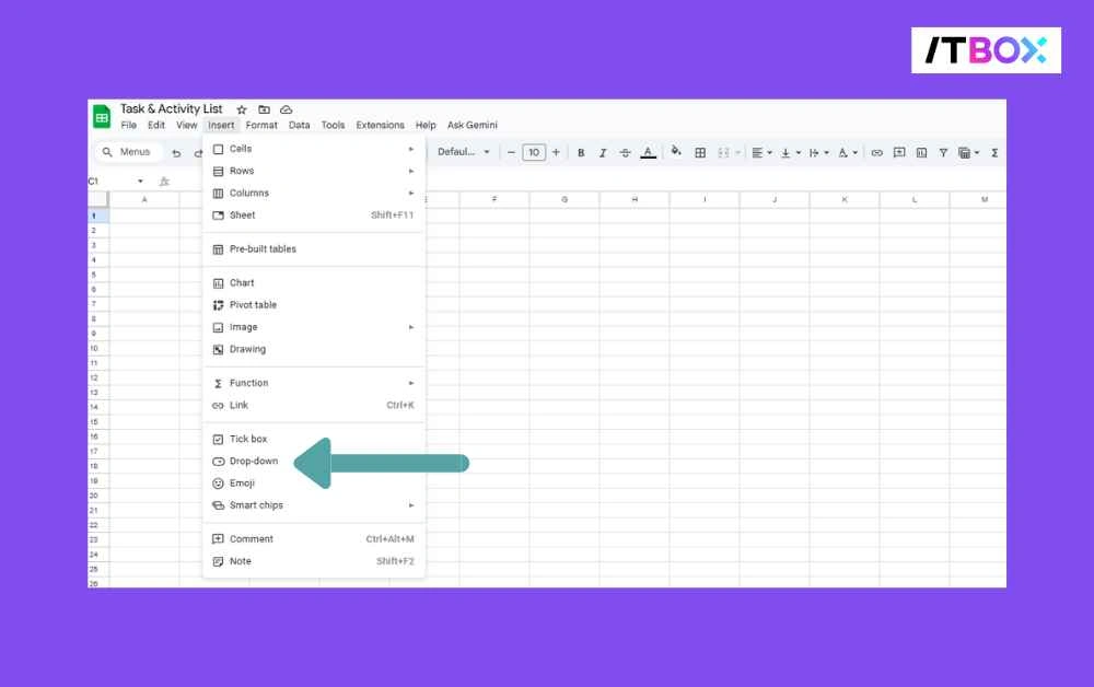 Cara Membuat Dropdown di Excel untuk Pemula