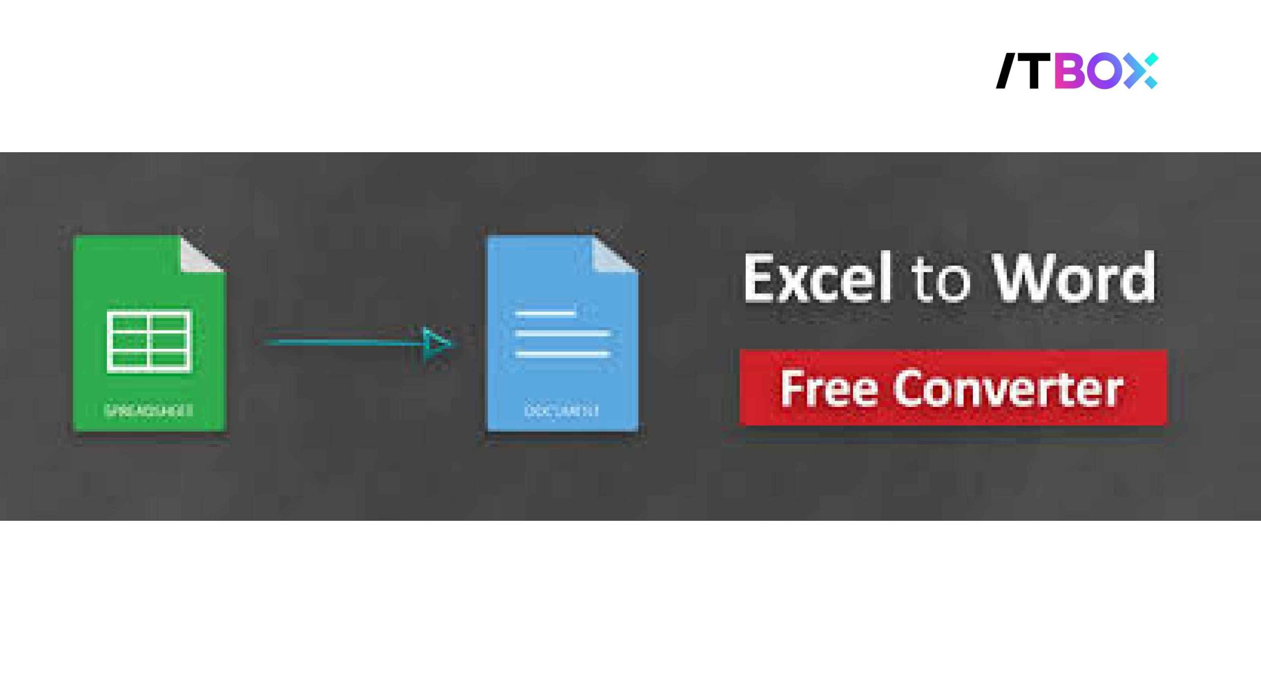 Cara Ubah Excel ke Word Online Gratis dengan Mudah dan Gratis - ITBOX ...